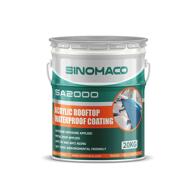 Acrylic roofing waterproof coating - Sichuan Sinomaco Materials ...
